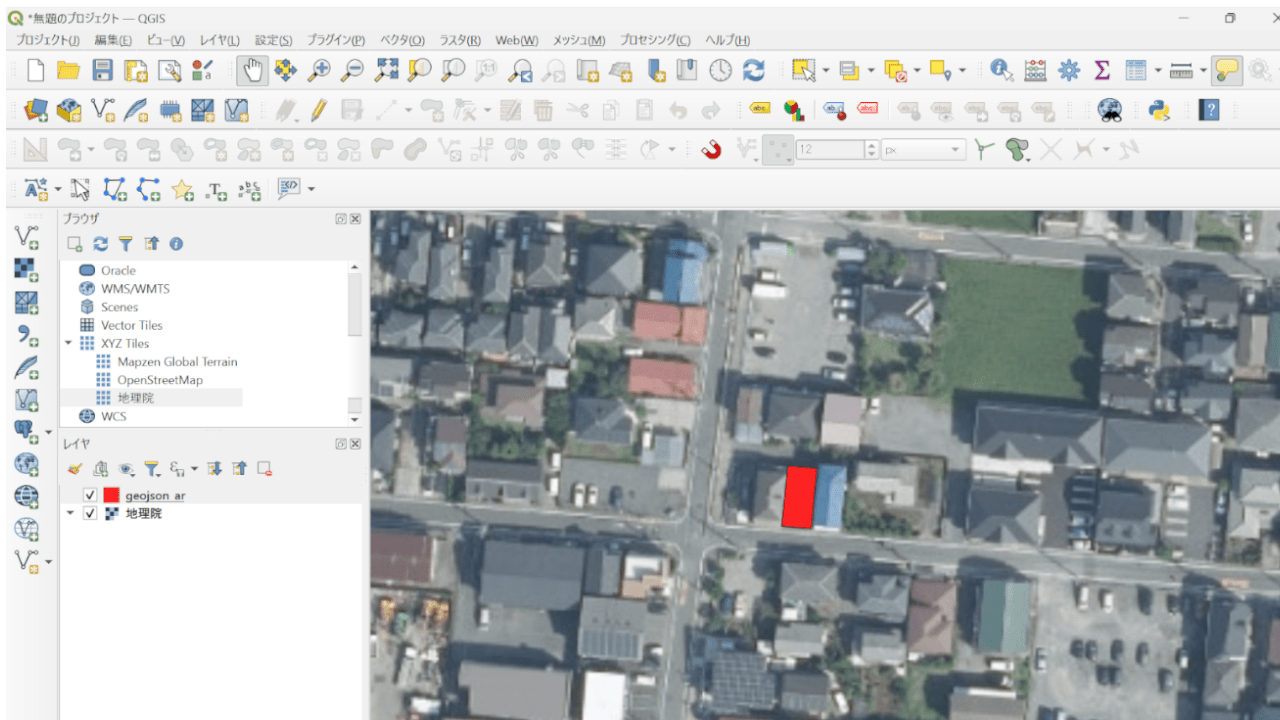 Geojsonファイルを活用してみる | 測量と不動産表示登記の専門家 土地家屋調査士 小川曜の備忘録ブログ